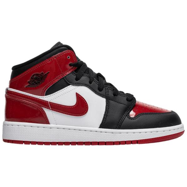 Air Jordan 1 Mid SE GS 'Patent Bred Toe'海外限定、日本未発売、国内完売モデル等を多数お取り扱い中！