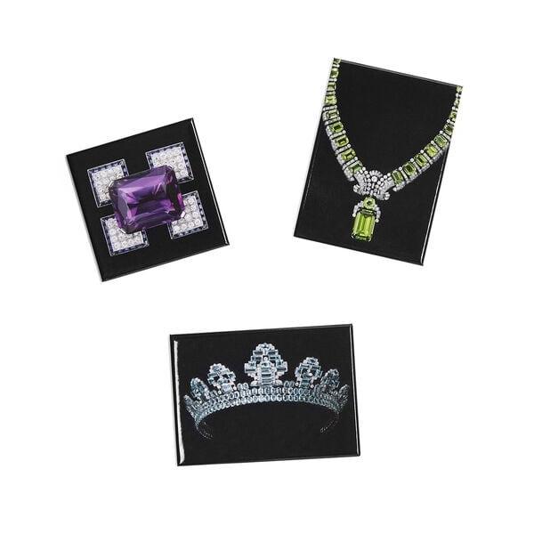 レビューを書いてメール便送料無料！イギリス・ロンドンのヴィクトリア＆アルバート博物館で開催のカルティエ展公式グッズ。V&amp;Aカルティエ展でしか手に入らない、数量限定のスペシャルアイテムです。カルティエのストーンジュエリーをモチーフにし...