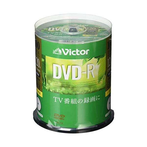 1回録画用ホワイト/100枚(スピンドル)/VHR12JP100SJ1・Size:100枚(スピンドル)・パッケージ個数:1・品種:録画用 DVD-R・1回録画用・録画時間:120分・盤面印刷:（ホワイト） / 範囲:22mm-118mm(...