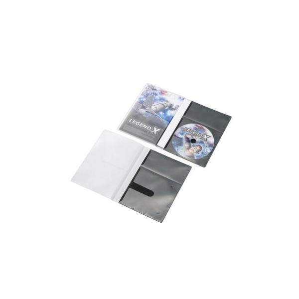 1枚収納 30枚パックブラック/DVD/CCD-DPD30BK・Size:DVDStyle:1枚収納 30枚パックPatternName:単品・パッケージ個数:1・ディスクだけでなく、ブックレットや裏ジャケットまで、付属品も収納できるトール...