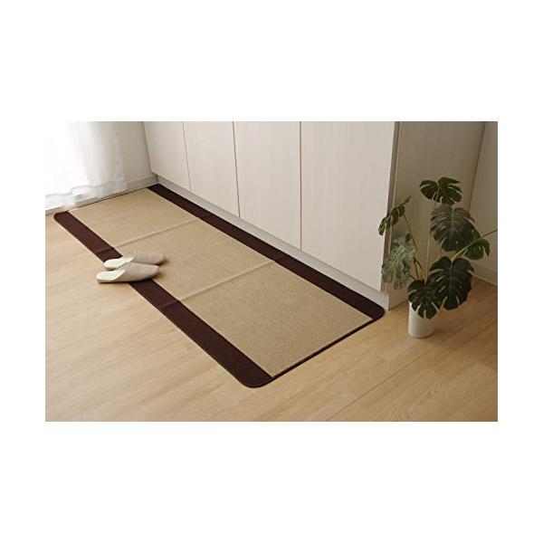 シンプルベージュ/44 x 180 cm (長方形)/4956642445166・Color:ベージュSize:44 x 180 cm (長方形)・パッケージ個数:1・サイズ:約44×180cm・原産国:中国・素材:表地=ポリプロピレン 裏...