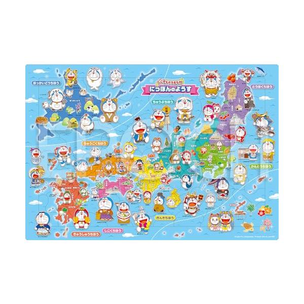 85ピース どこでもドラえもん にっぽんのようす/-/25-305・Color:85ピース どこでもドラえもん にっぽんのようす・ピース数：85・対象年齢：5才以上・どこでもドラえもんで日本地図をおぼえちゃおう！・日本全国の名物・特産品・歴...