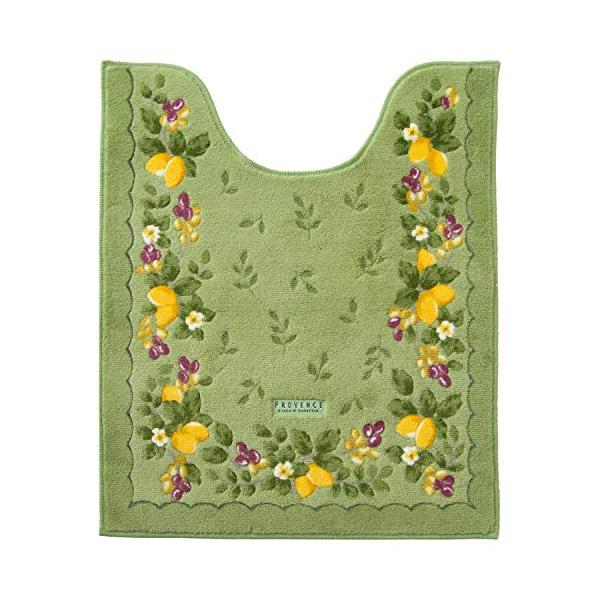 トイレマット(ロング)グリーン/63 x 75 cm (長方形)/4548622127119・Color:グリーンSize:63 x 75 cm (長方形)Style:トイレマット(ロング)・パッケージ個数:1・サイズ：約75cm×63cm...