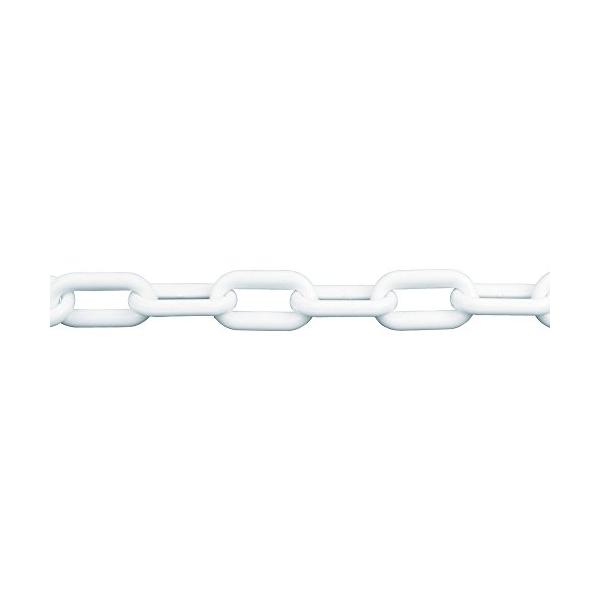 6M白/8MM/TPCB86W・Color:白Size:8MMStyle:6MPatternName:単品・パッケージ個数:1・短尺タイプのプラスチックチェーンです。別売のチェーンジョイントを用いることで延長も可能です。・進入禁止区間の仕切...