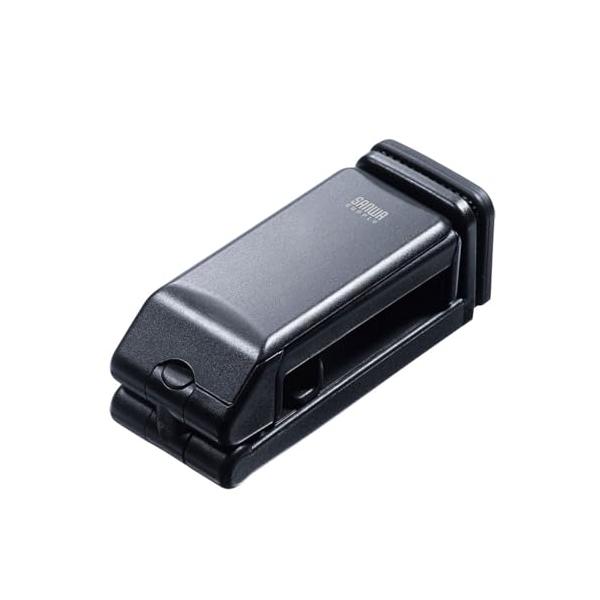 ブラック/幅7×奥行95×高さ35mm/PDA-STN30BK・パッケージ個数:1・デスクやアームにワンタッチで簡単に設置できるスマートフォンホルダーです。・そのまま机に置いてスタンドとしても使えます。・自撮り棒としても使えます。・回転式で...