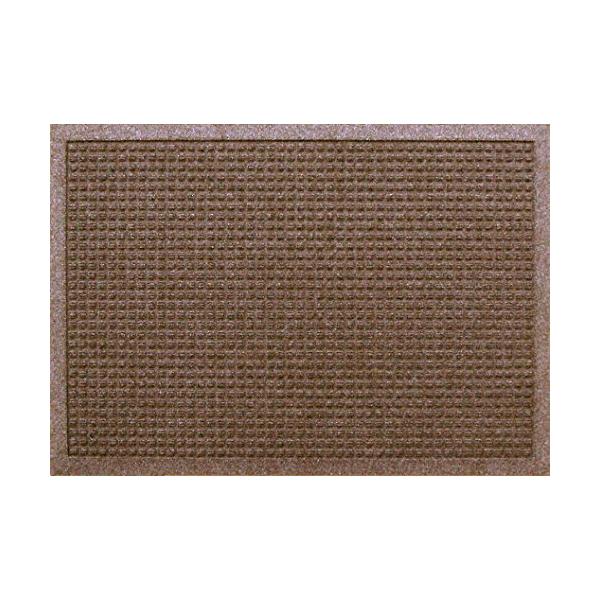 ファブリック ) ワッフル形状 バッキング）特殊合成ゴム仕様（すべり止め）ブラウン/62 x 88 cm (長方形)/AC00033・Size:62 x 88 cm (長方形)Color:ブラウン・パッケージ個数:1・【機能】吸水・速乾仕様...