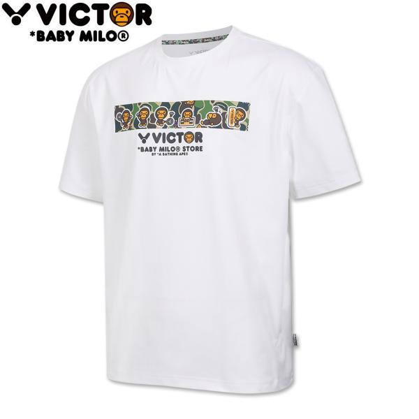 VICTOR(ビクター)のBABY MILOコラボレーションオーバーサイズニットTシャツです。