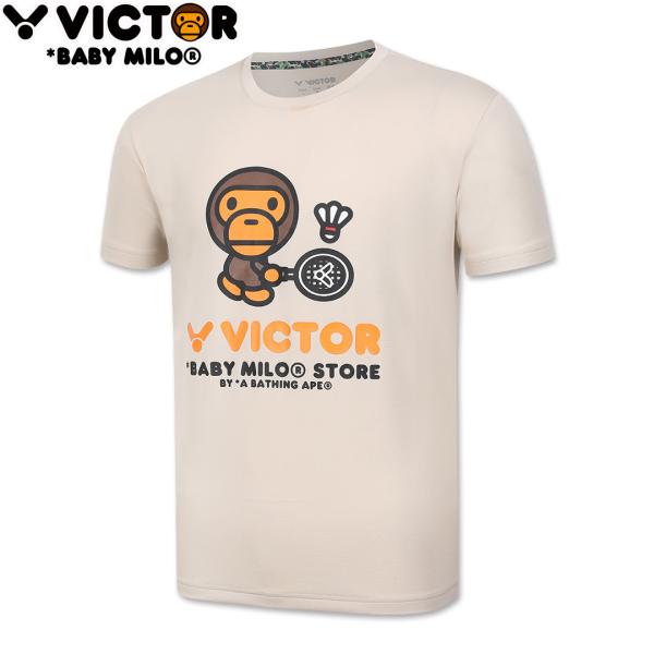 VICTOR(ビクター)のBABY MILOコラボレーションTシャツです。