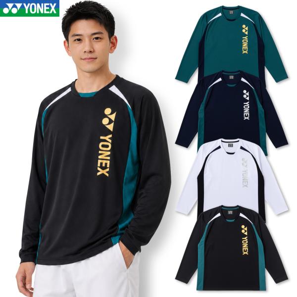 YONEX(ヨネックス)のロングスリーブTシャツです。受注会限定モデルで数量限定モデルです。