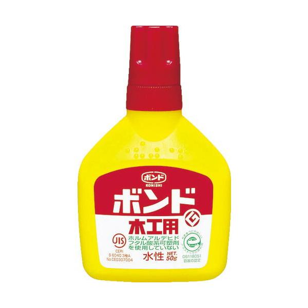[特長]●ホルムアルデヒド・フタル酸系可塑剤は使用していません。●乾燥後はほぼ透明になり、刃物を傷めずに切削加工ができます。●JIS F☆☆☆☆規格品です。●日本接着剤工業会JAIA 4VOC基準適合品です。●健康住宅対応の速乾水性接着剤で...