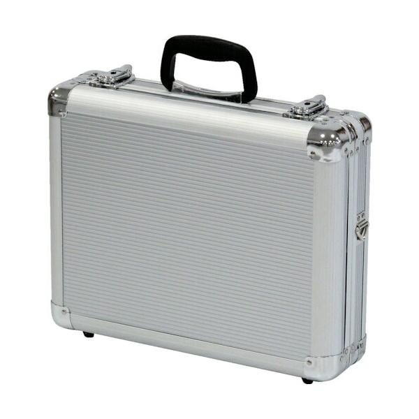 [特長]●軽くて丈夫なアルミ製ツールケースです。●コーナー部材は衝撃に強いラウンド加工仕様です。●用途に合わせて移動できる仕切板付です。●バックル部は鍵をかけることができ、大切な収納物をがっちりガードできます。●持ち運びに便利なショルダーベ...