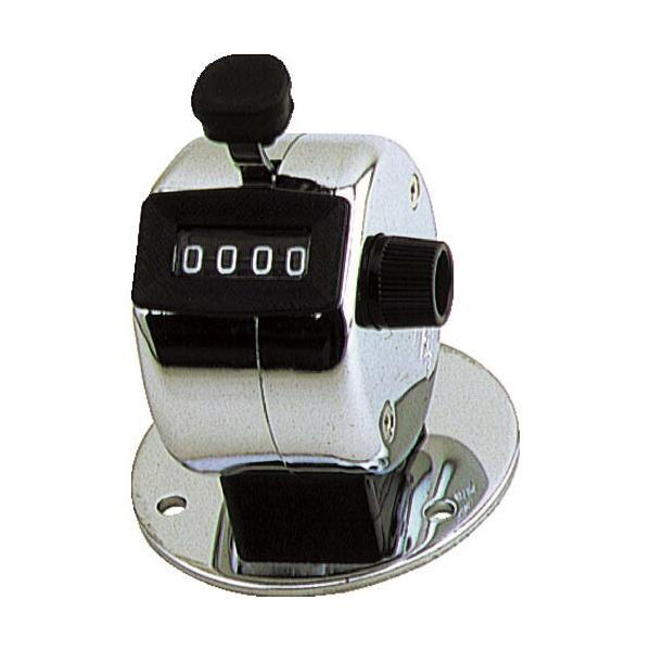 [特長]●主として、人員の調査、荷揚作業などの数を調べる際に使用します。上部のボタンを押すごとに数字が1進します。[仕様]●計数範囲：9999●縦(mm)：64●横(mm)：53●厚さ(mm)：53●取付穴径：4mm×3ヵ所●桁数：4桁●リ...