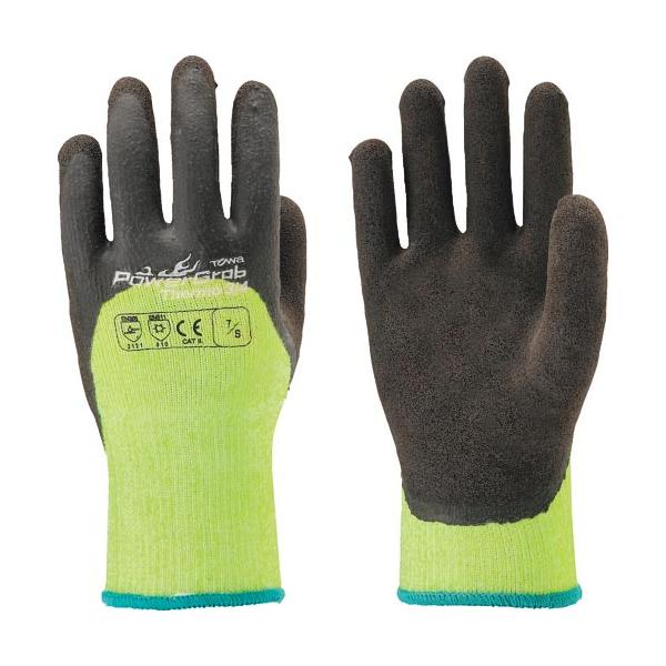 [特長]●天然ゴムをコーティングしているため、引き裂きに強く、しなやかで作業性の良い手袋です。●あたたかい裏起毛タイプで、保温性に優れています。●指部分を全てコーティングしているナックルコートのため、手袋の中に水が入りにくくなっています。●...