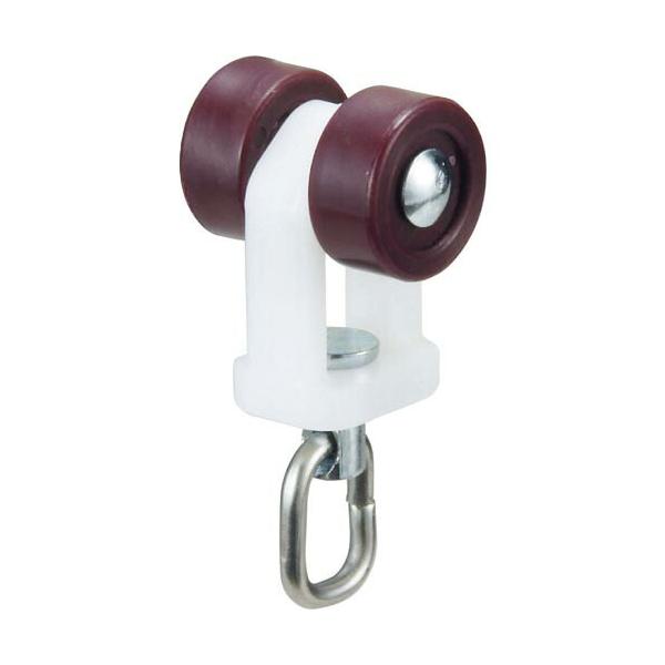 [特長]●Ｄ２５レール用丸カン付ランナーです[仕様]●品名：Ｄ２５ランナー●適合レール：D25レール●許容荷重(kg)：3●レール下端からカン下寸法(mm)：19●長さ(mm)：13●高さ(mm)：35●幅(mm)：18●D25ランナー[材...