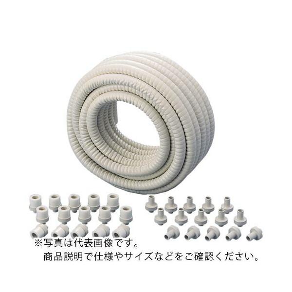 [特長]●結露防止用断熱ドレンホースです。●断熱ドレンホースを使いやすくセットにしました。●芯線は樹脂製ですから、カッターナイフやはさみで簡単に切断できます。●断熱層が独立構造でスパイラルのため、曲げやすく、狭い場所でも簡単に施工できます。...