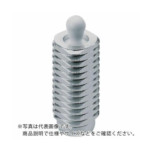 [特長]●厚みの小さい軽量部品の簡単な固定に使います。●加工品を横方向に押し付けて、位置決めをします。●取り付けが容易でスペースを取りません。[仕様]●d2(mm)：6●l2(mm)：10.7●d1(mm)：M12●l1(mm)：19●+/...