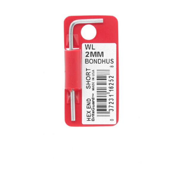 [特長]●ブライトガード［［ＴＭ下］］は、クローム以上に光沢のあるメッキです。●プロテニアム［［Ｒ上］］合金鋼により硬度が従来より20％以上アップしました。[仕様]●対辺寸法(mm)：2.0●首下寸法(mm)：16●全長(mm)：49●色：...