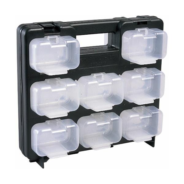 [特長]●ケースのないパーツボックスです。●使いやすいミニタイプです。●外枠は2分割でき、脱着も簡単で整理・保管・携帯に便利です。●スケルトン小箱は、パーツを入れたままスケルトンパーツボックスや棚に整理保管でき、使用時はベルトなどに吊ること...