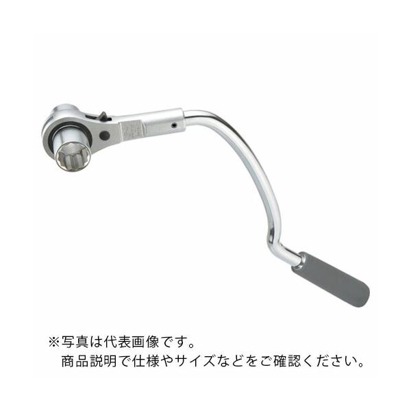 [特長]●水道本管のフランジボルト、ナットの締め付けに便利です。●弓形ハンドルにより狭い管路も容易に締め付け可能です。●埋設配管工事等の狭小スペースでも使い易い形状（掘削幅の制限、堀り直しの軽減に）隣接するナットに干渉しません。●従来品に比...