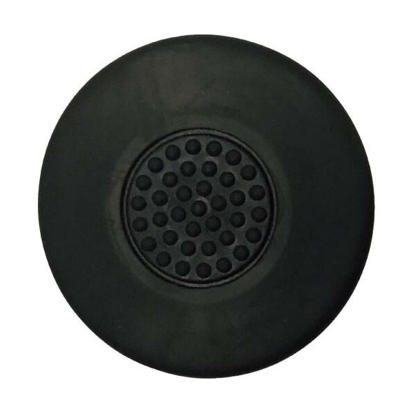 [特長]●軟質素材なので傷がつきにくく、中央の凸部分でしっかりすべり止めします。[仕様]●幅(mm)：64●奥行(mm)：64●厚さ(mm)：7●色：茶●形状：丸●サイズ(mm)：64Φ●タイプ：A1487●4P耐荷重(kg)：90●粘着タ...