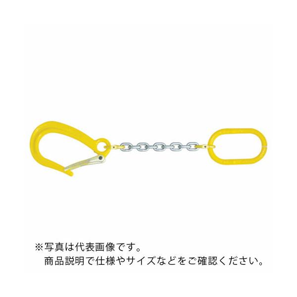 [特長]●フック、チェーン、リングを接続済みですのですぐにご使用いただけます。●ファンドリーフックは口幅が広くふところが大きいので、直接敷き鉄板や径の太い物などを引っ掛けることができます。●安全タグ付きです。[仕様]●基本使用荷重(t)：0...