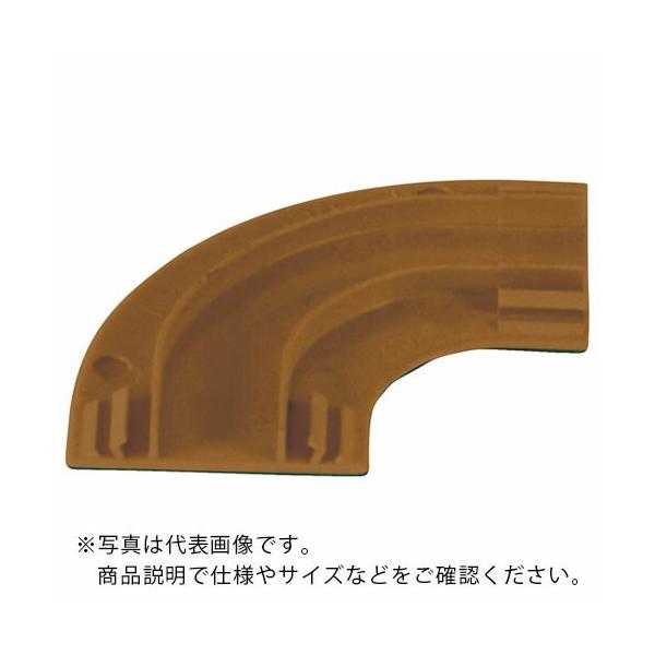 [特長]●床用モールのカーブ型連結パーツです。●はめやすく取り付けが簡単です。[仕様]●色：ブラウン●適合ケーブル：VVF1.6×2C×2条●幅(mm)：60●長さ(mm)：93●厚さ(mm)：13[材質／仕上]●ＡＢＳ樹脂[注意]●提供不...