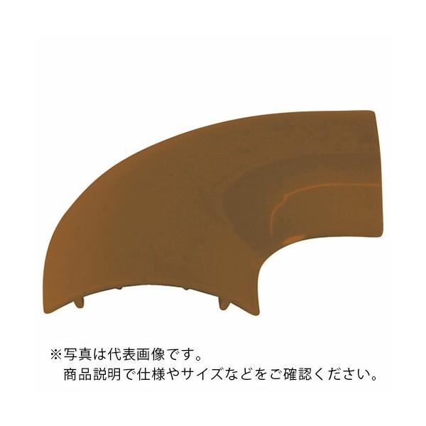 [特長]●床用モールのカーブ型連結パーツです。●はめやすく取り付けが簡単です。[仕様]●色：ブラウン●適合ケーブル：VVF2.6×3C×2条●幅(mm)：70●長さ(mm)：102.3●厚さ(mm)：15[材質／仕上]●ＡＢＳ樹脂[注意]●...