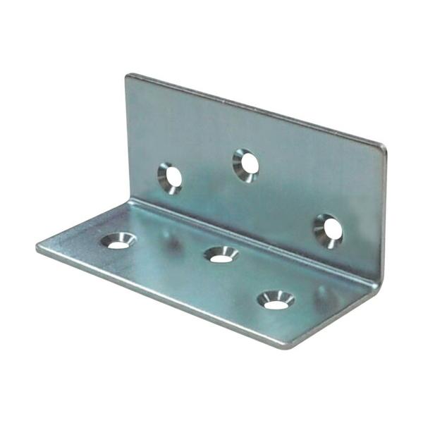 [特長]●2mm厚のパワフル金物でベンチやテーブルの外回りの重量物が造作できます。●座彫りが施されているので、ツライチ施工が可能です。[仕様]●板厚(mm)：2●穴径(mm)：5●色：無地●W(mm)：80●L1(mm)：37●L2(mm)...