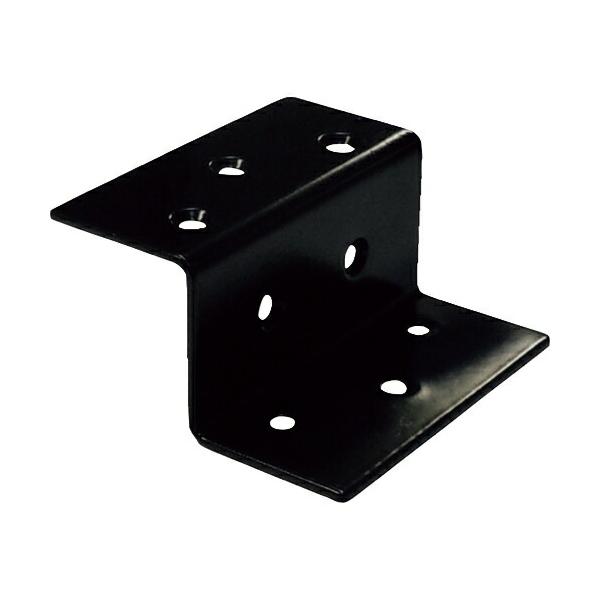 [特長]●2mm厚のパワフル金物でベンチやテーブルの外回りの重量物が造作できます。●座彫りが施されているので、ツライチ施工が可能です。[仕様]●板厚(mm)：2●穴径(mm)：5●色：ブラック●W(mm)：80●L1(mm)：38●L2(m...