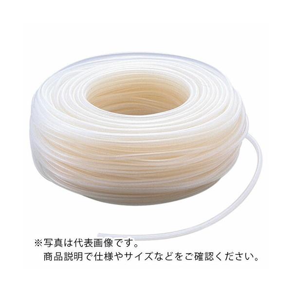 [特長]●食品衛生試験に適合したハイグレードなシリコンチューブです。●オゾン・湿気・電気絶縁・熱水・薬品に対して優れた耐性を示します。[仕様]●色：半透明●内径(mm)：4.0●外径(mm)：6.0●全長(m)：10●最小曲げ半径(mm)：...