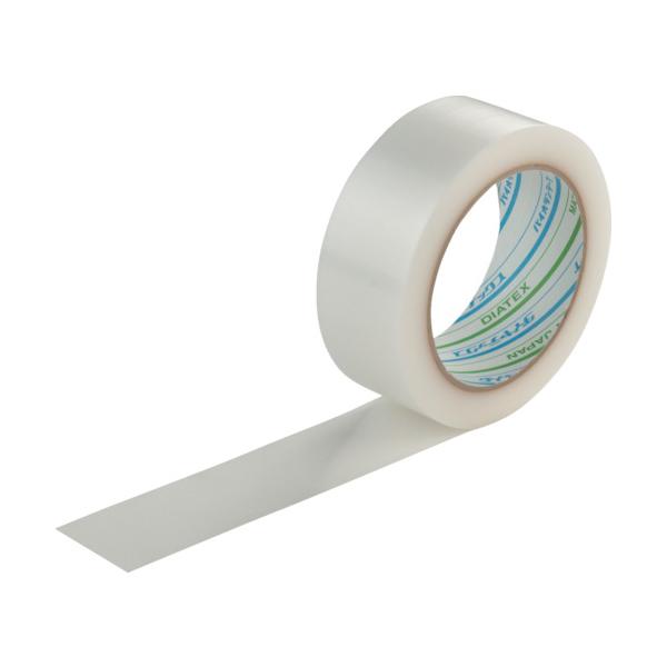 [特長]●耐水性、耐湿性、耐薬品性に優れ軽くて丈夫です。●粘着力が強くのり残りしにくいです。●貼付時にテープが目立ちにくいです。●植物由来プラスチックを10％以上使用し、従来品比14％CO2排出量を削減しました。[仕様]●色：クリア●幅(m...