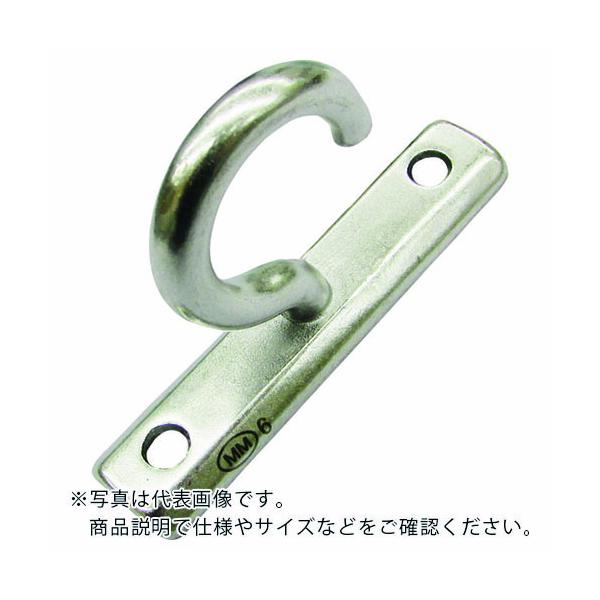 [特長]●背面がVの形状になっているので曲面にもフィットします。●背面に座ぐり付です。●ブラインドナットの使用を想定しています。[仕様]●吊下荷重(N/kgf)：98/10●D(mm)：4●D1(mm)：4.2●D2(mm)：8●H(mm)...