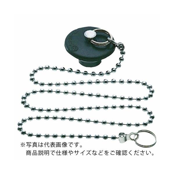 [特長]●浴槽用排水栓金具の上面と内径側面の両方で止水します。[仕様]●長さ(mm)：670●許容排水口径(mm)：40〜43●鎖玉径(mm)：4.5●D(mm)：43●d(mm)：33●H(mm)：17.5●片側丸カン付[材質／仕上]●ス...