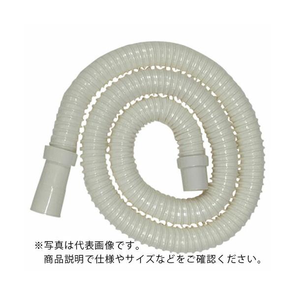 [特長]●洗濯機にあらかじめついている排水ホースの排水口側に接続して使用する延長専用ホースです。●弾力性に優れ、冬の寒い場所でもかたくなりにくいです。●ホースの内側が滑らかで、ゴミ・汚水がスムーズに流れます。●洗濯機排水ホースとの接続部は2...