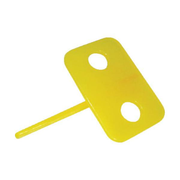 [特長]●装着が簡単・スピーディーで、繰り返し使えるワンタッチダンボールクローザーです。[仕様]●色：黄●使用可能ダンボール厚さ：5〜8mm●サイズ：60×18×80mm[材質／仕上]●ポリプロピレン（ＰＰ）