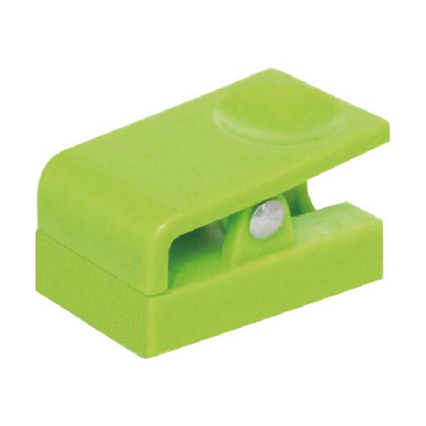 [特長]●シンプルで強力なクリップです。●裏面傷防止フィルム貼合なので、スチール面を傷つけません。[仕様]●色：薄緑●縦(mm)：40●横(mm)：25●A4コピー用紙保持枚数：60枚[材質／仕上]●異方性フェライト磁石●ABS樹脂（再生A...