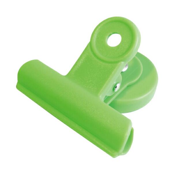 [特長]●シンプルで強力なクリップです。●裏面傷防止フィルム貼合なので、スチール面を傷つけません。[仕様]●色：パステルグリーン●縦(mm)：35●横(mm)：52●A4コピー用紙保持枚数：100枚[材質／仕上]●異方性フェライト磁石●AB...