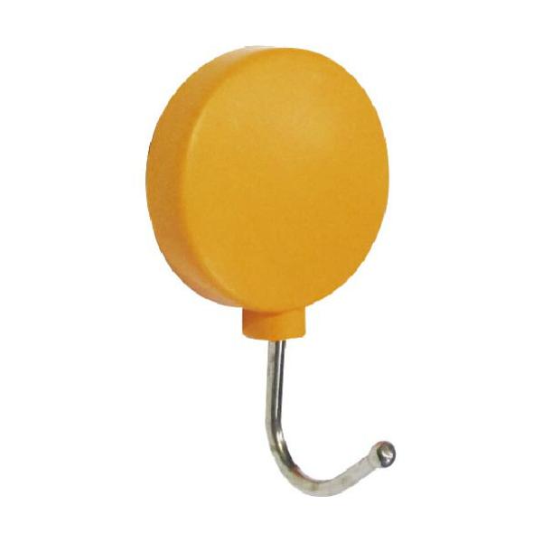 [特長]●フック部分が左右にスイング、収納できるので未使用時邪魔になりません。●磁着面に傷防止フィルム貼合していますので、スチール面を傷つけません。[仕様]●平行耐荷重(kg)：1●色：橙●縦(mm)：66●横(mm)：40●耐荷重(kg)...