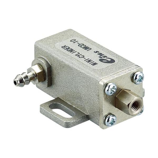 [特長]●小物成形品のチャックに最適です。●先端へ吸着パットを取り付ける場合は吸着金具(XL0010-105、CP-063A)をご使用ください。[仕様]●幅(mm)：27●奥行(mm)：33●高さ(mm)：14●ストローク(mm)：10●取...