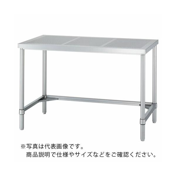 [特長]●天板にパンチングパネルを採用しているため通気性があり、クリーンルームでの使用に適しています。[仕様]●間口(mm)：1500●奥行(mm)：750●高さ(mm)：800●均等荷重(kg)：120●アジャスターねじサイズ：M20 P...