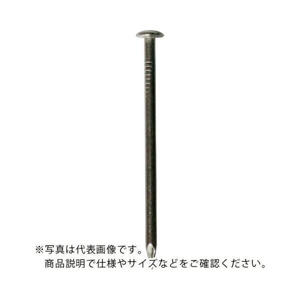 [特長]●錆にくいステンレス製の丸釘です。●購入しやすい少量パックです。[仕様]●寸法(mm)d：2.75●全長(mm)：50●頭部径(mm)：6.3●番手(#)：12●頭形状：丸頭●HP　ステンレス釘　丸頭　2.7×50[材質／仕上]●ス...