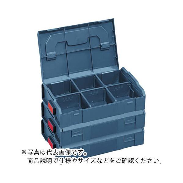 [特長]●L-BOXXと同じデザインのミニタイプです。●L-BOXX同様、連結して積み重ねることが可能です。●脱着可能な仕切板で内部を6室に分けることが可能です。[用途]●小物の整理と収納に。[仕様]●色：ブルー●外形寸法(mm)間口：26...