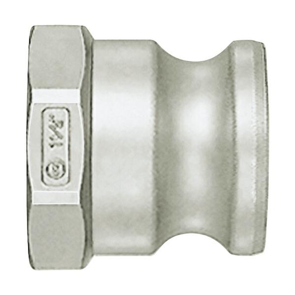 [特長]●軽いレバー操作で、流体配管を接続（ロック）・切り離し、液体・気体・粉体など、様々な流体搬送ニーズに適応。●接続寸法は米軍規格A-A-59326に準拠。[仕様]●耐圧力(MPa)：2.7●相手側取付サイズ(インチ)：R3/4●使用流...