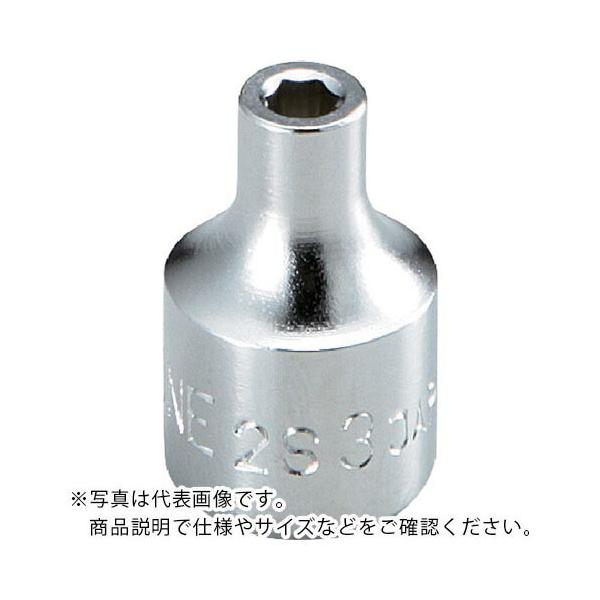 [特長]●スタンダードタイプの対辺6角形状です。●差し込み後、トルクをかけてもナメにくくなっています。[仕様]●差込角(mm)：6.35●対辺寸法(mm)：8●全長(mm)：22●対辺形状：6角●対辺(mm)：8[材質／仕上]●構造用鋼