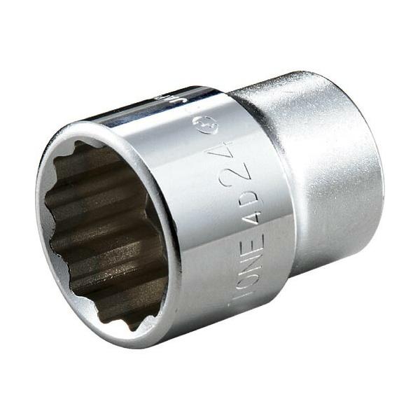 [特長]●スタンダードタイプで、対辺12角形状です。●重工業整備まで必要なツールを取りそろえています。●12角は6角よりも、ボルト頭やナットに対して2倍差し込みやすく作業効率がアップします。[仕様]●差込角(mm)：12.7●対辺寸法(mm...