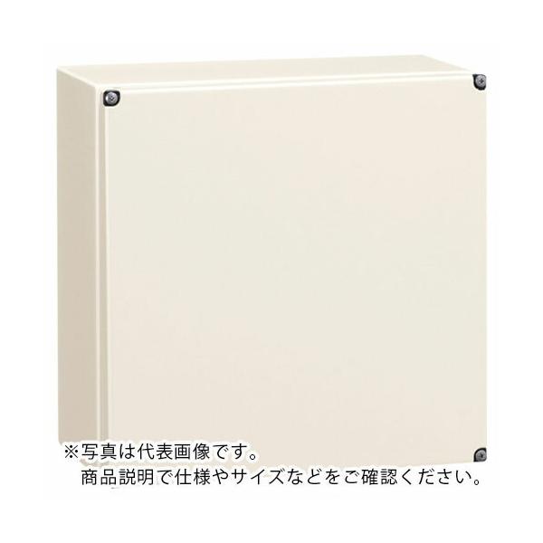 [特長]●4点ねじ止めタイプの高気密キャビネットです。●発泡ウレタンパッキン採用により安定した高気密性を維持しています。●カバー止めねじは脱落防止構造になっています。●塗装は耐久性に優れ、環境に優しい粉体塗装です。[仕様]●間口(mm)：5...