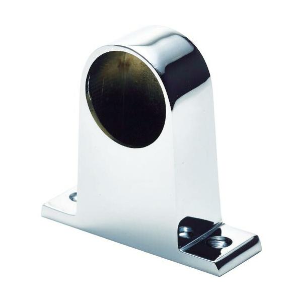 [特長]●一般的なソケットより高さが有り、止ネジにより取り付けるパイプ部分を固定できます。[仕様]●適合パイプ径(mm)：25●厚さ(mm)：18●C(mm)：56.5●B(mm)：18.5●D(mm)：41●E(mm)：4.5●F(mm)...