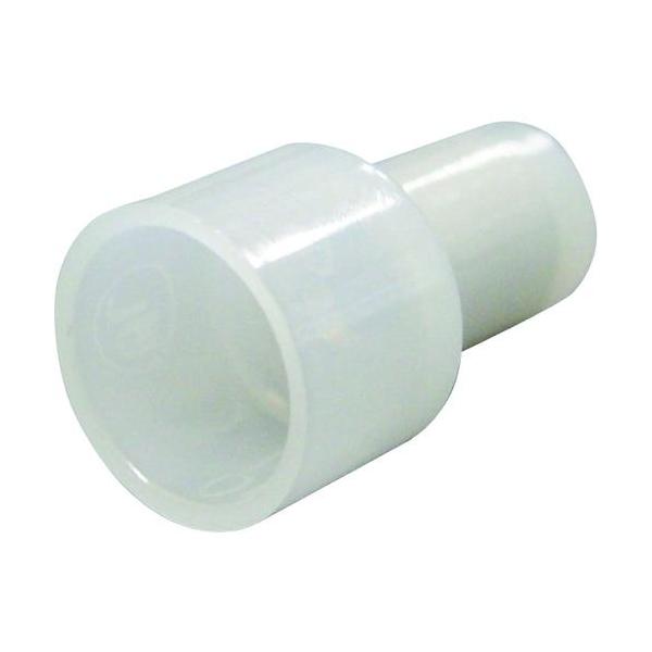 [特長]●電線の端末に取付、電線と電線を接続する端子です。[仕様]●電線抱合範囲 より線(［［ＭＭ２］］)：2.63〜6.64●電線抱合範囲 AWG：12-10●全長(mm)：19.0●内径(mm)：9.4●内寸(mm)：3.5●色：乳白[...