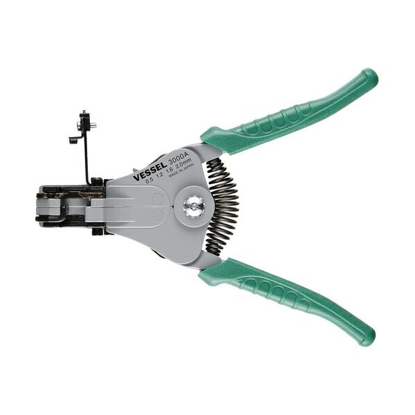 [特長]●線を傷めずワンタッチで被覆をはぎ取ることができ、便利で能率的です。●1回の操作で完璧にすばやく被覆をはぎとることができます。●テレビ、ラジオ、その他の電気器具、電気工事、自動車の電気回路、電信電話機の配線など多用途に使えます。[仕...