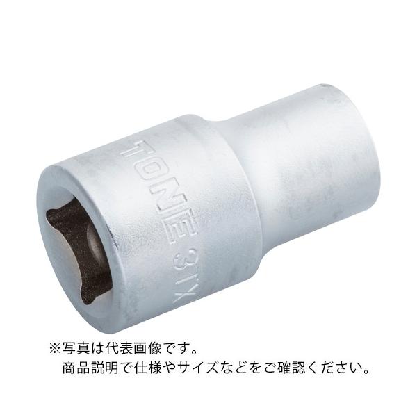 [特長]●E型トルクスソケットです。●自動車整備に最適です。[仕様]●呼びNo.：E12●先端寸法(mm)：13.8●差込角(mm)：9.5●全長(mm)：32[材質／仕上]●構造用鋼